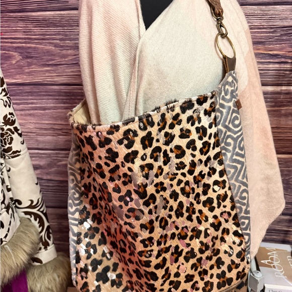 Keep It Gypsy | Bags | Keep It Gypsy Upcycledchic Leopard And Gray ...